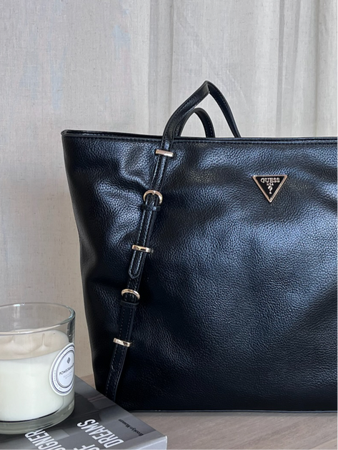 Guess Levia Tote - Black – Spoilt Belle Boutique Online